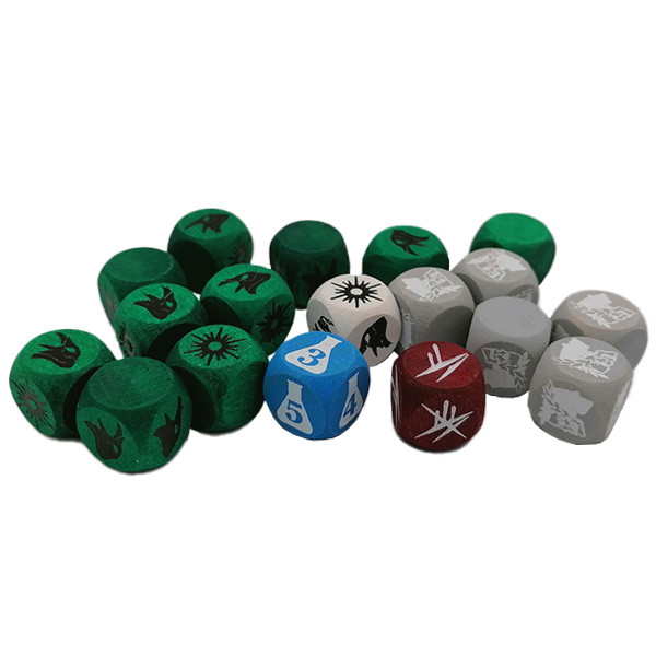 HeXXen 1733: HeXXenwürfel-Set (Holz) | Zubehör | HeXXen 1733 | F-SHOP